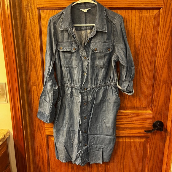 Time and Tru | Dresses | Time And Tru Blue Denim Dress | Poshmark